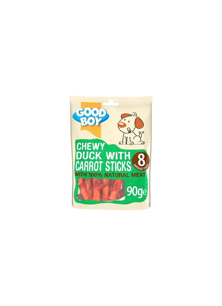Good Boy - Duck Carrot Stick 90G – Pet Planet Kuwait